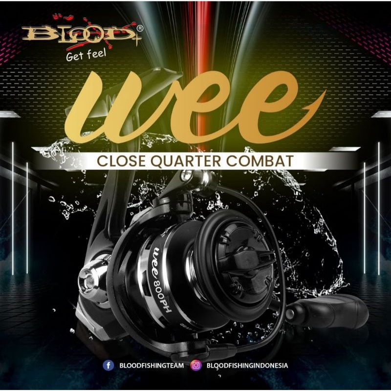 Jual Reel Ultralight Blood Wee 800 Power Handle | Shopee Indonesia