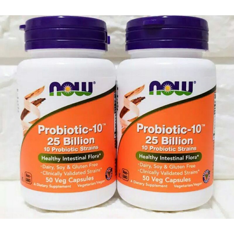 Jual Now Food Probiotic-10 25 Billion | Shopee Indonesia