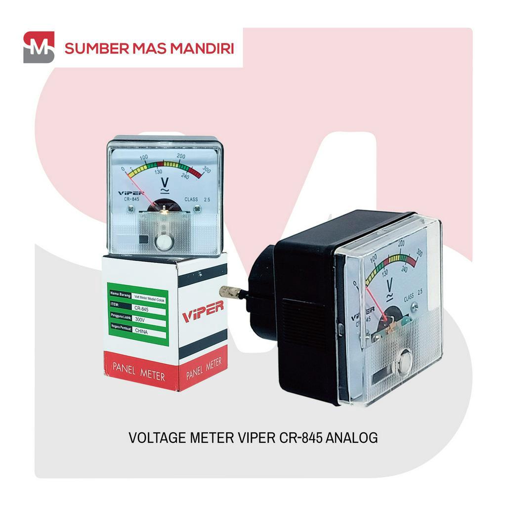 Jual VOLTMETER COLOK 220V / VOLT METER COLOK 220V / ALAT UKUR TEGANGAN LISTRIK ANALOG VIPER ...