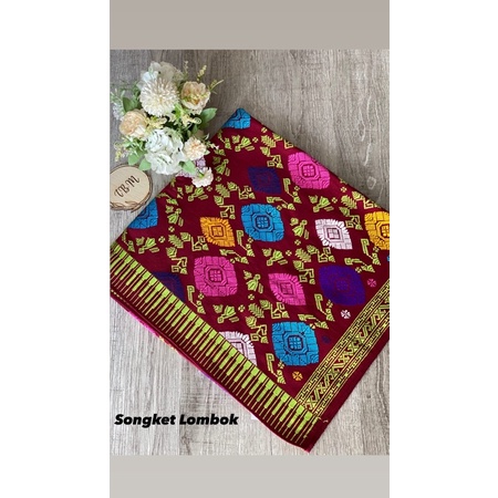 Jual Kamen Songket Lombok ORI | Shopee Indonesia