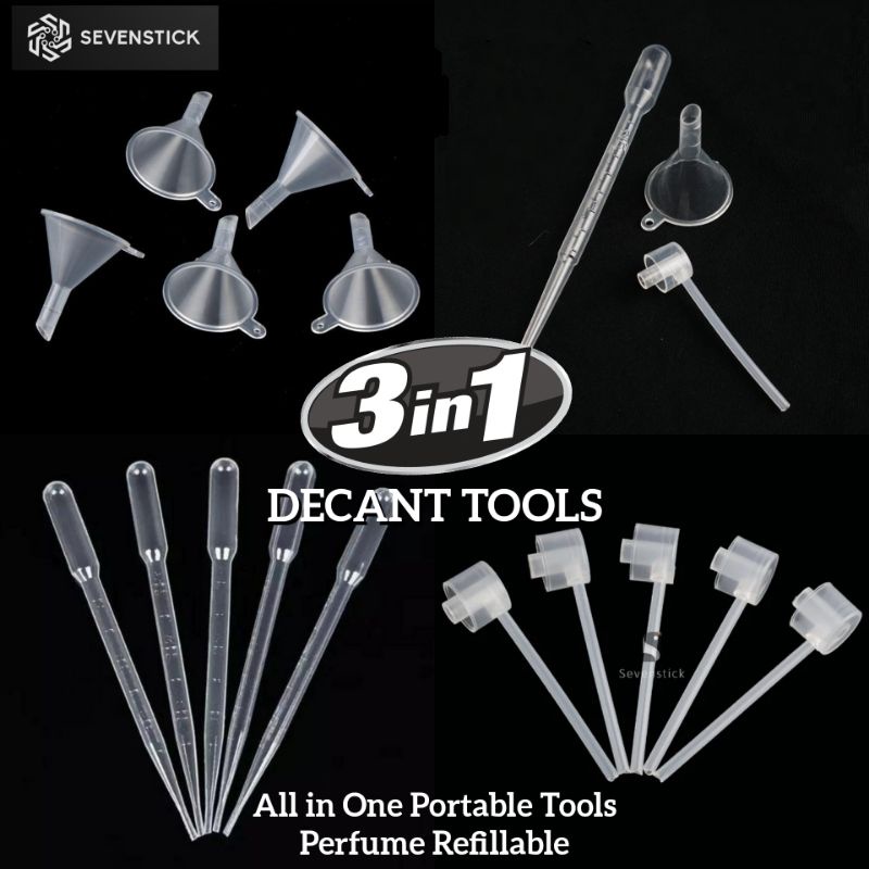 Jual Perfume Decant Refill Tools / Dispenser Pump Corong Mini Pipet ...