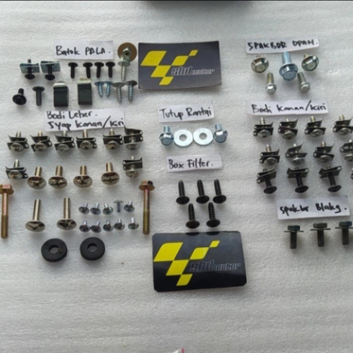 Jual Baut Baud Full Set Body Bodi Suzuki Tornado Gs - Gx | Shopee Indonesia