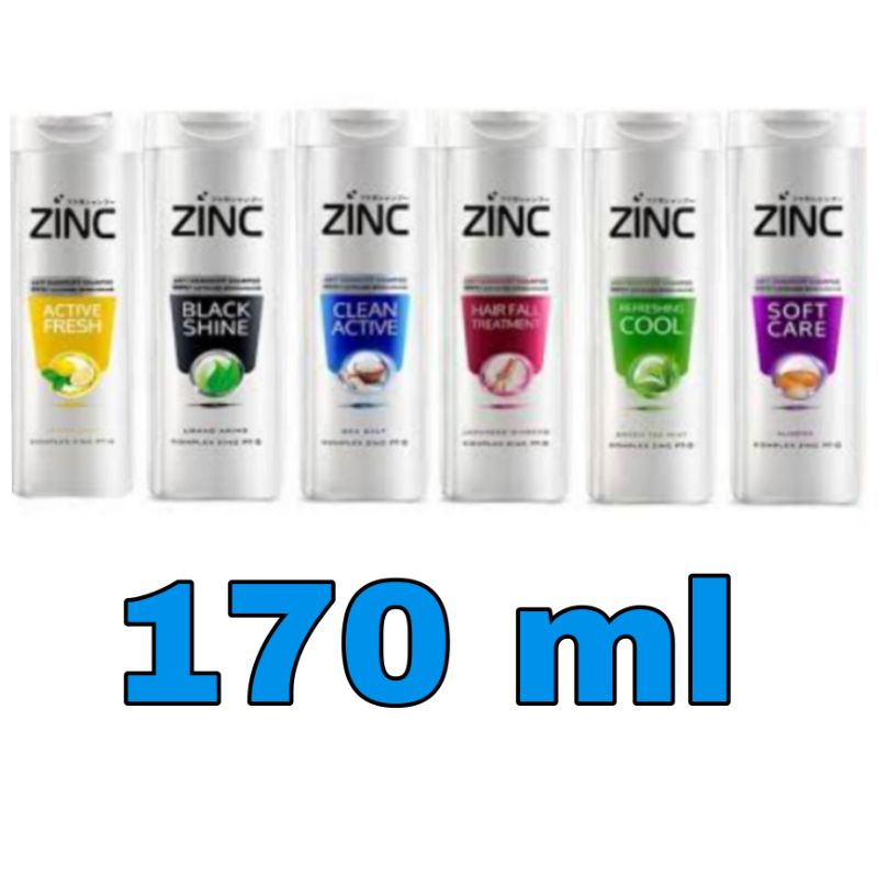 Jual Zinc shampoo anti dandruff ketombe Sampo zink 170ml botol shampo ...