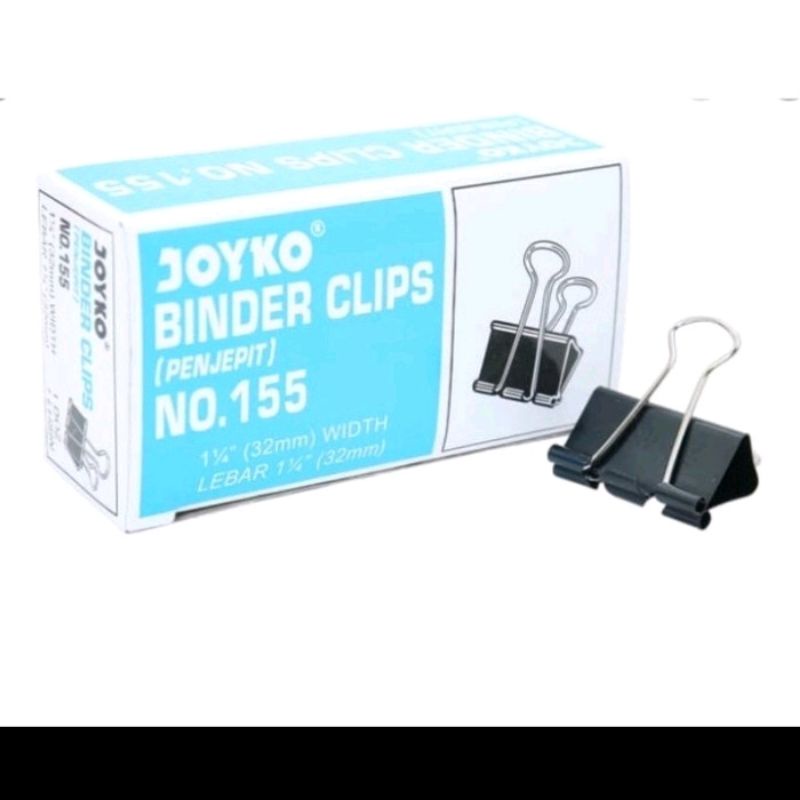Jual BINDER CLIP JOYKO NO 107 / 111 / 260 - JOYKO 155 | Shopee Indonesia