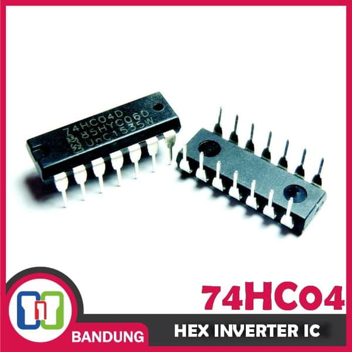 Jual 74HC04N 74HC04 DIP 14 HEX INVERTER IC NOT GATE | Shopee Indonesia