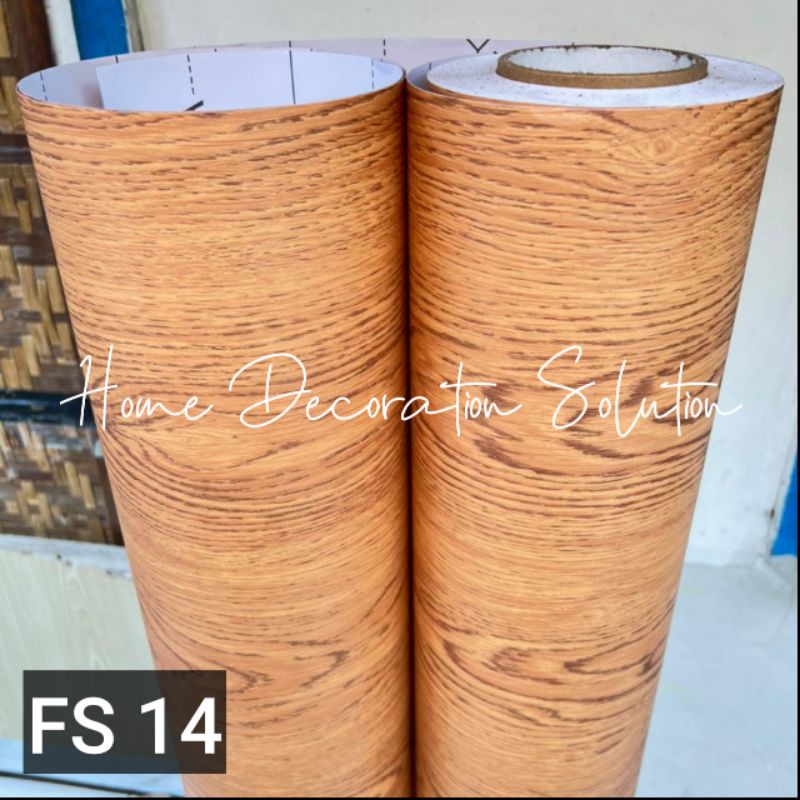 Jual WALL STICKER STIKER MOTIF KAYU UNTUK DINDING LANTAI LEMARI MEJA ...