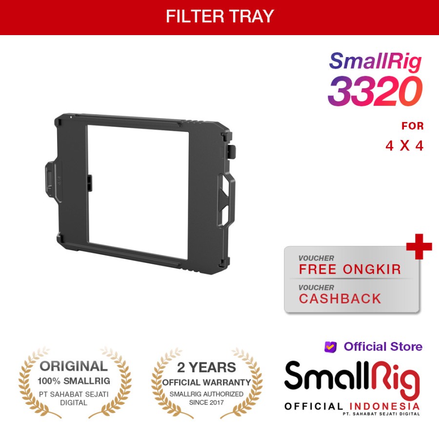 Jual SmallRig Filter Tray (4 x 4) 3320 | Shopee Indonesia