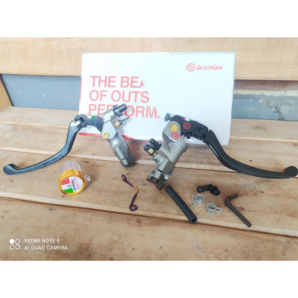 Jual Master Rem Brembo Izumi tabung Plus Tiang Breket Tabung Minyak Rem ...