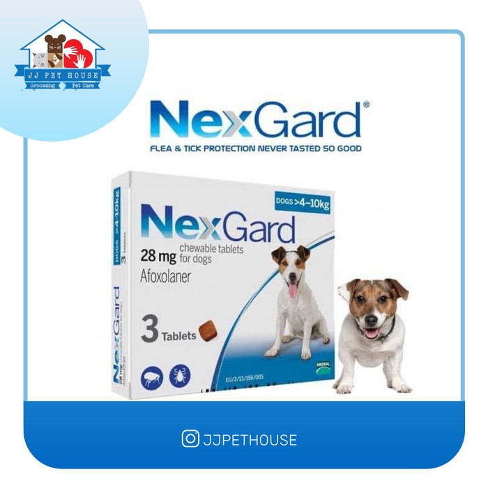 Jual NEXGARD M 4-10KG 1PCS OBAT KUTU ANJING | Shopee Indonesia