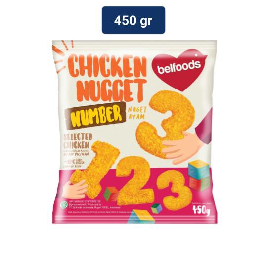 Jual Belfoods Chicken Nugget Number 1 pack (450 gr) | Shopee Indonesia