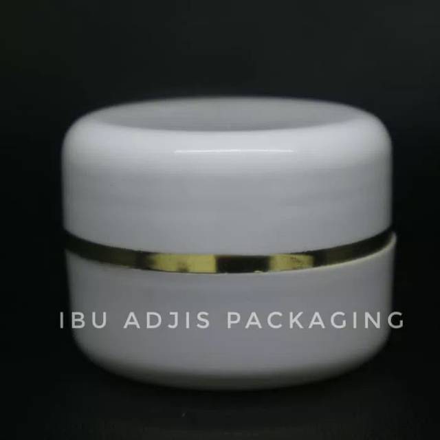 Jual Pot Cream Kosmetik PP 10 - 12,5 gram ( Putih - Putih ) | Shopee ...
