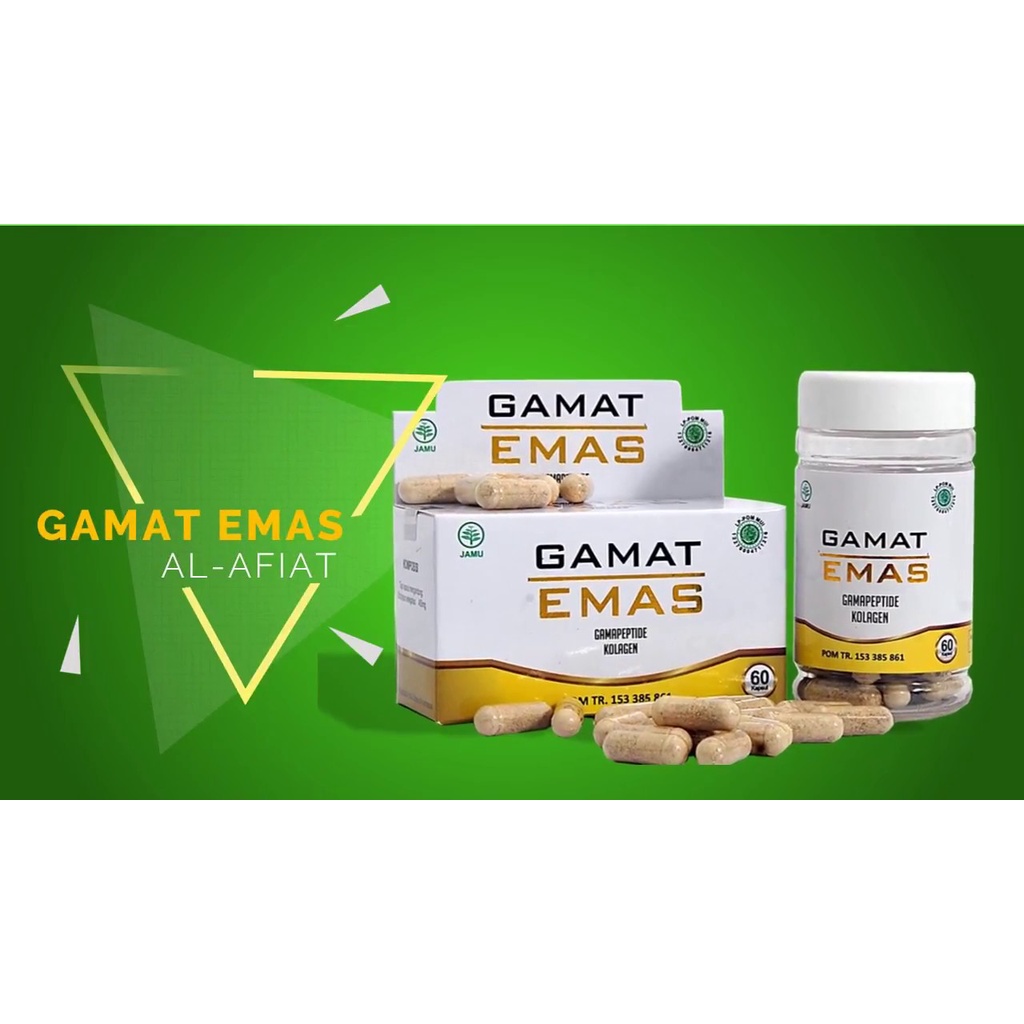Jual GAMAT EMAS Al Afiat - Kapsul Ekstrak Gamat Gold Teripang Emas 60 ...