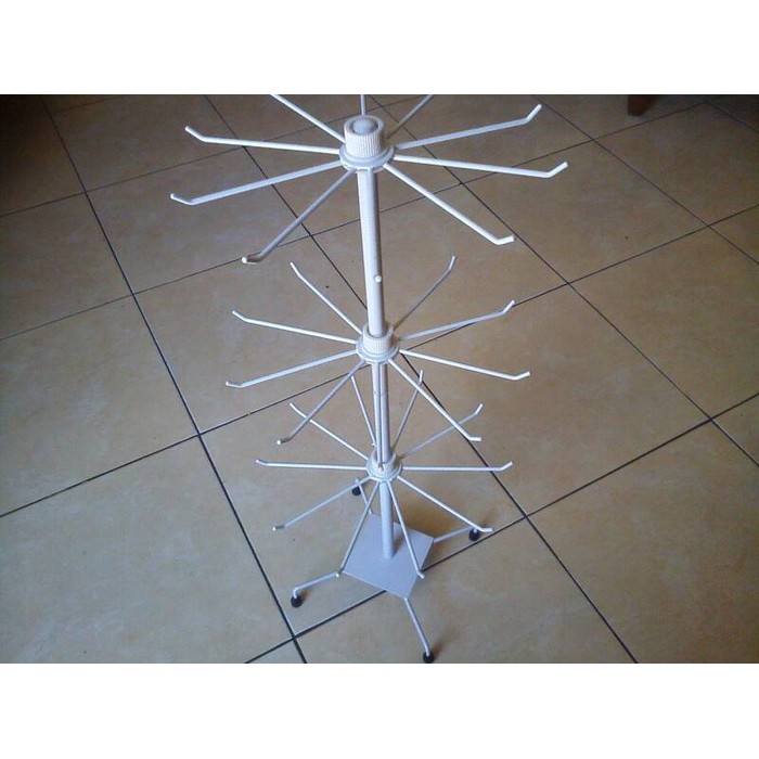 Jual RAK PUTAR PLAT 3 SUSUN (BONUS HANGTAG 3pak) | Shopee Indonesia
