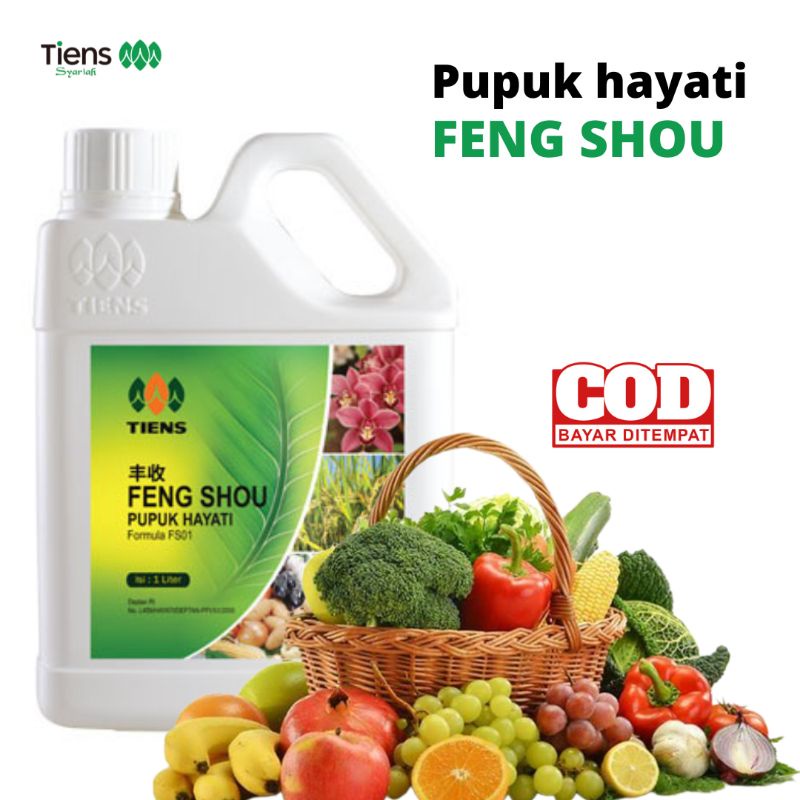 Jual Pupuk Hayati Feng Shou 1 liter Original Tiens | Shopee Indonesia