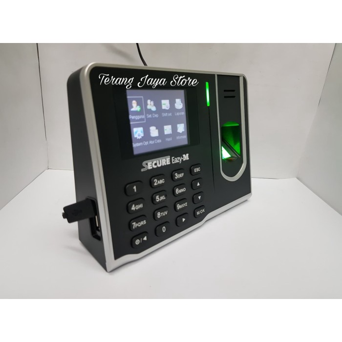 Jual MESIN ABSEN SIDIKJARI SECURE EAZY-M FINGERPRINT SCANNER IZZY EAZY ...