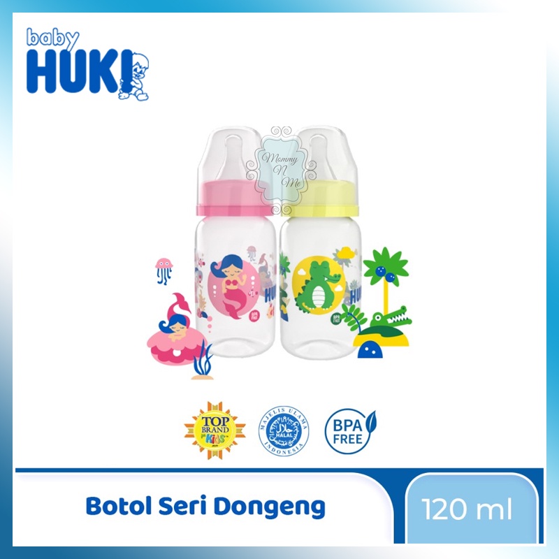 Jual MOMMYNME HUKI BOTOL PP SP LSR NIPPLE 120ml(CI0340) 240ml(CI0341 ...