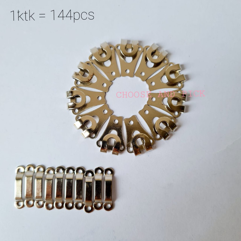 Jual Hak Massag / Kancing Pengait Celana / Rok Pramuka / Trouser Hook ...