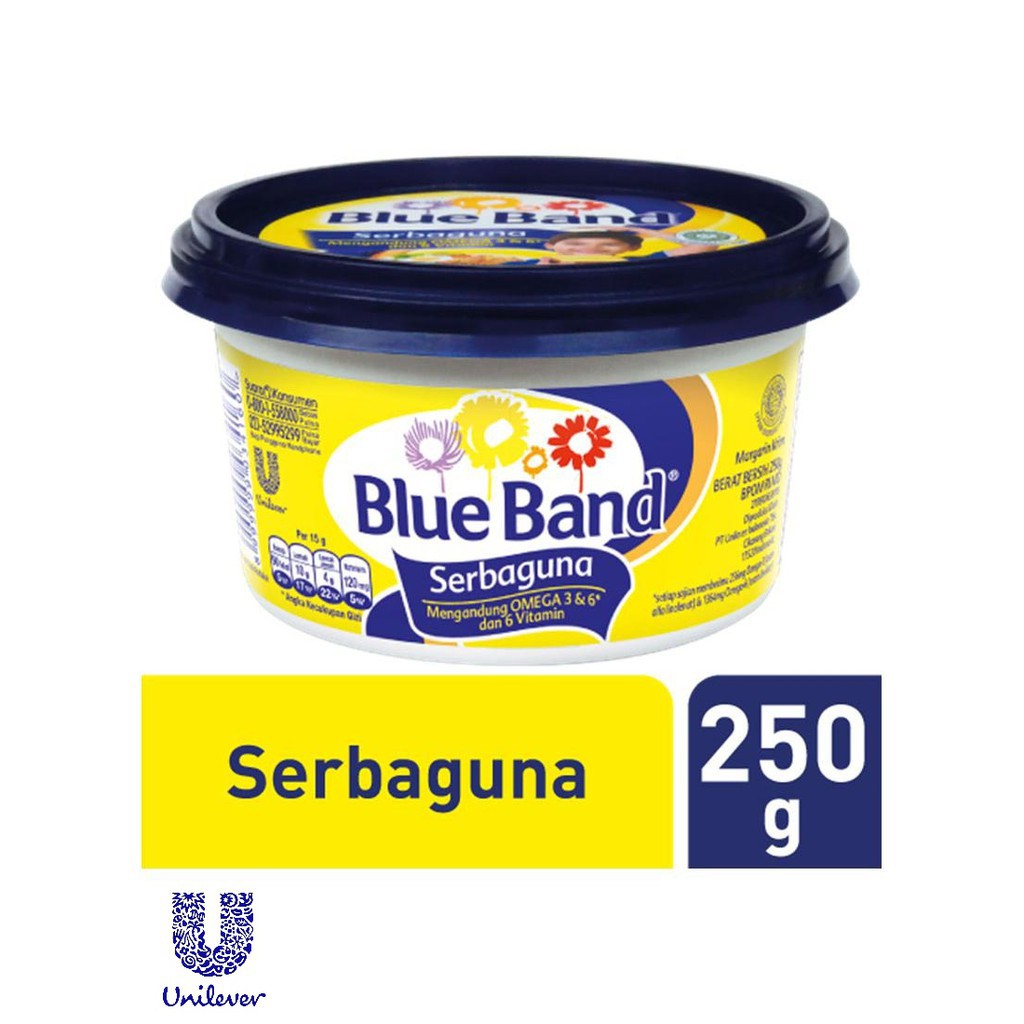 Jual BLUE BAND SERBAGUNA TUBE 250gr | Shopee Indonesia
