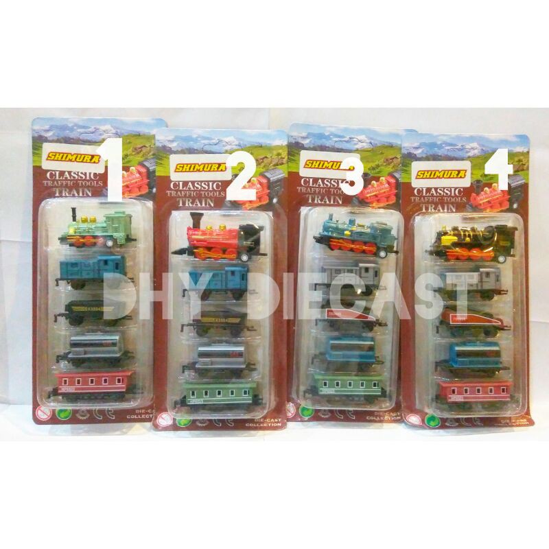 Jual Diecast Miniatur Classic Train Kereta Api Shimura | Shopee Indonesia