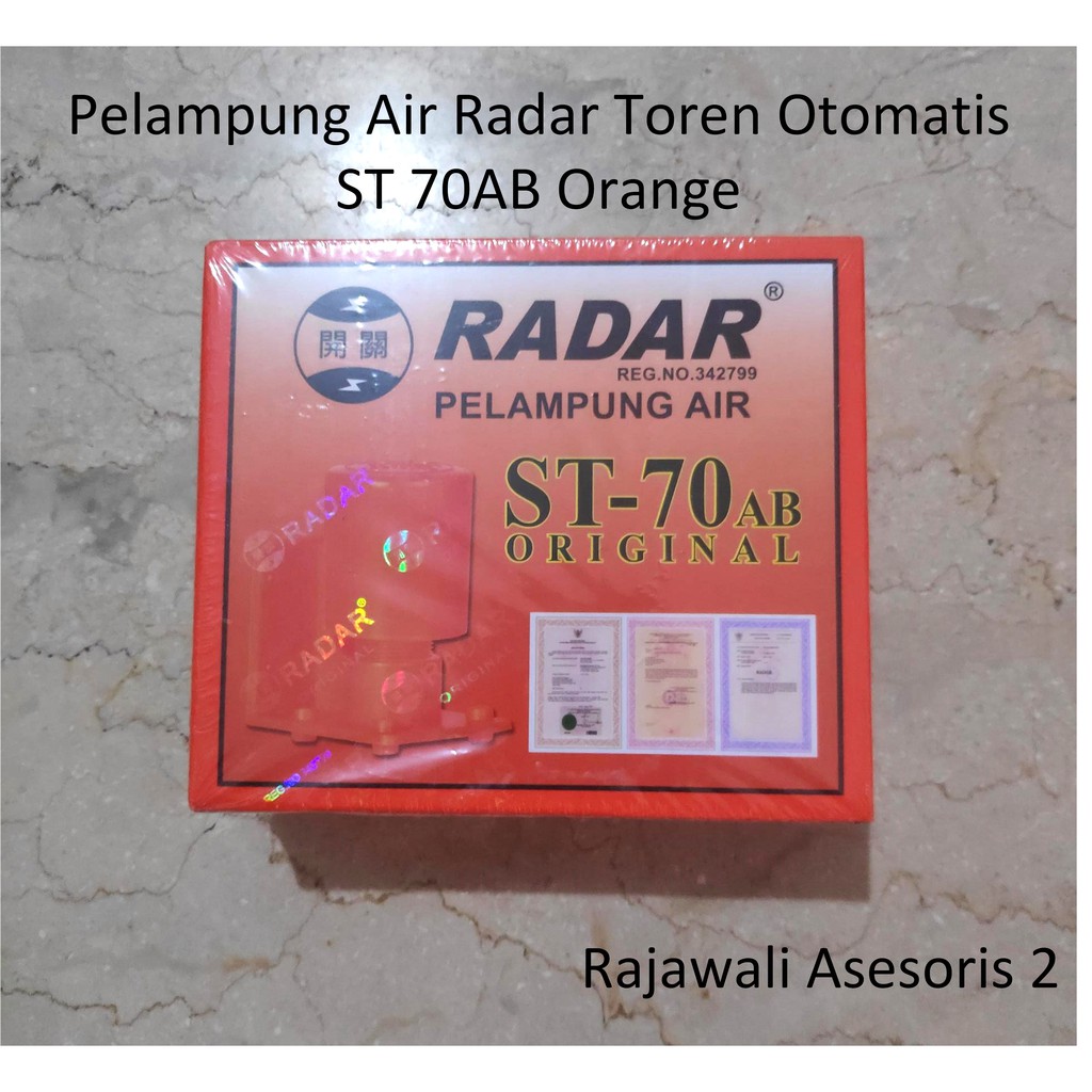 Jual Pelampung Air Radar Toren Otomatis ST 70AB Orange | Shopee Indonesia