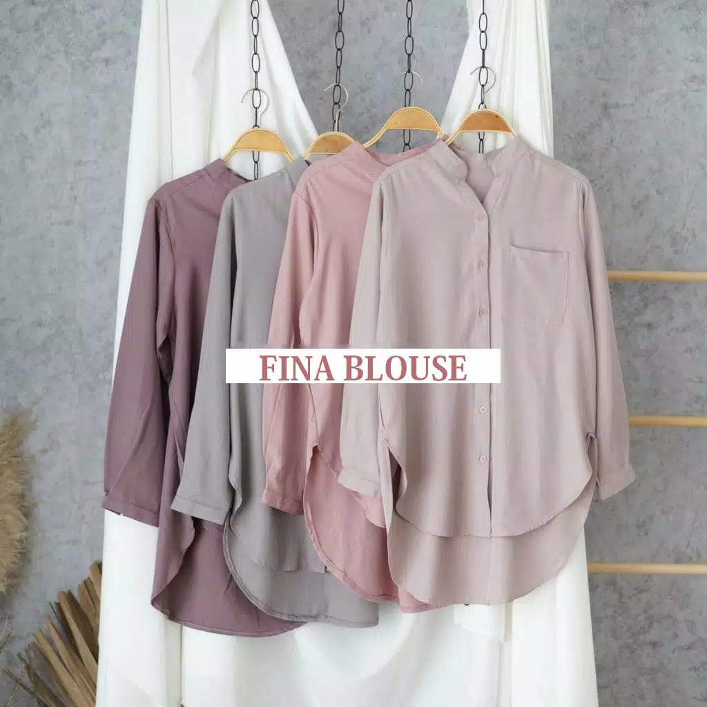 Jual New Fina Blouse - Atasan Wanita Kekinian Terbaru | Shopee Indonesia