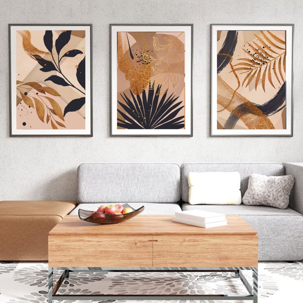 Jual Wall decor hiasan dinding 32x44 lukisan abstrak estetik murah ...