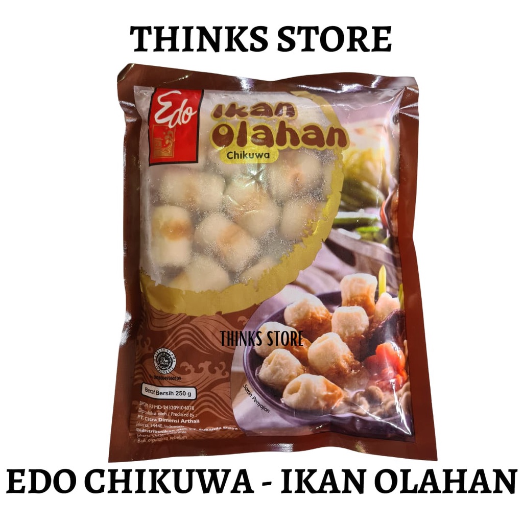 Jual CHIKUWA IKAN OLAHAN EDO - Seafood Frozen 250gr | Shopee Indonesia