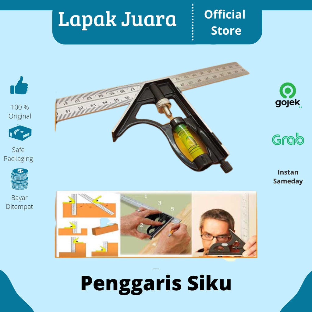 Jual Penggaris Siku | Penggaris Siku Tukang | Mistar Siku | Mistar Siku ...