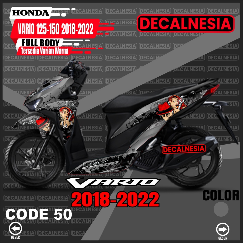 Jual Decal Vario 150 New Full Body 2018 2019 2020 Stiker Vario 125 2021 ...