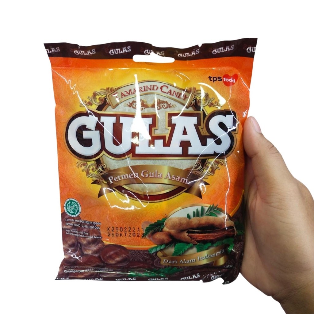 Jual Permen Gula Asam Gulas 150gr Tamarin Candy Indonesia | Shopee ...