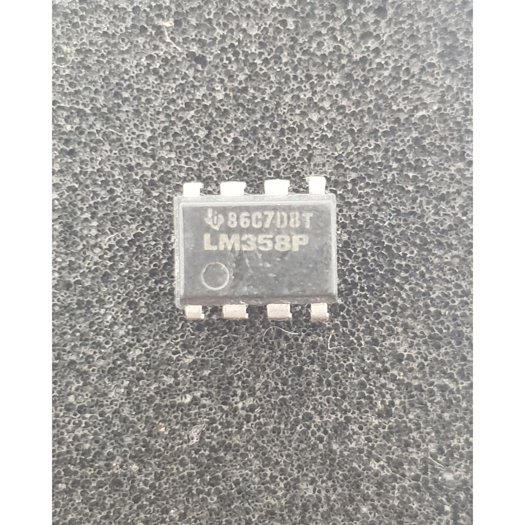 Jual IC LM358P LM 358 P DIP-8 Single Supply Dual Op. Amplifier Original TI | Shopee Indonesia