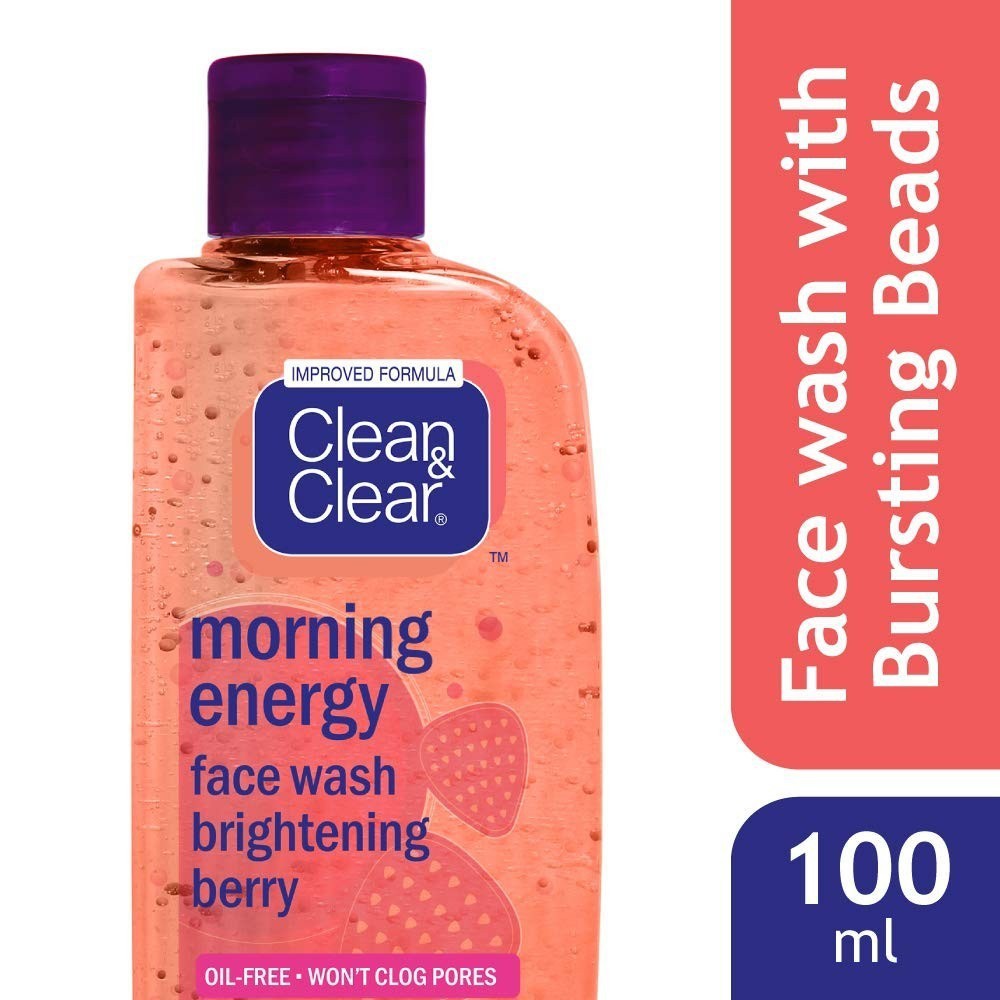 Jual Clean & Clear Energizing Berry Wash 100 ml Ewa | Shopee Indonesia
