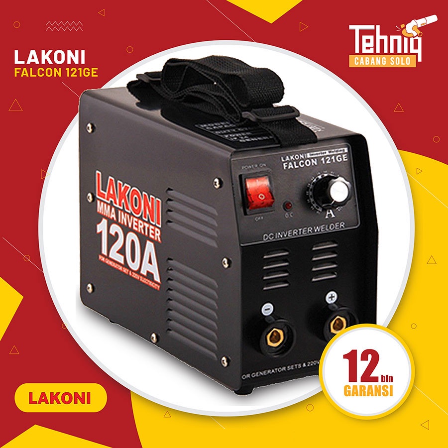 Jual Mesin Las Listrik / Trafo Las LAKONI FALCON 121 GE Welding Machine ...