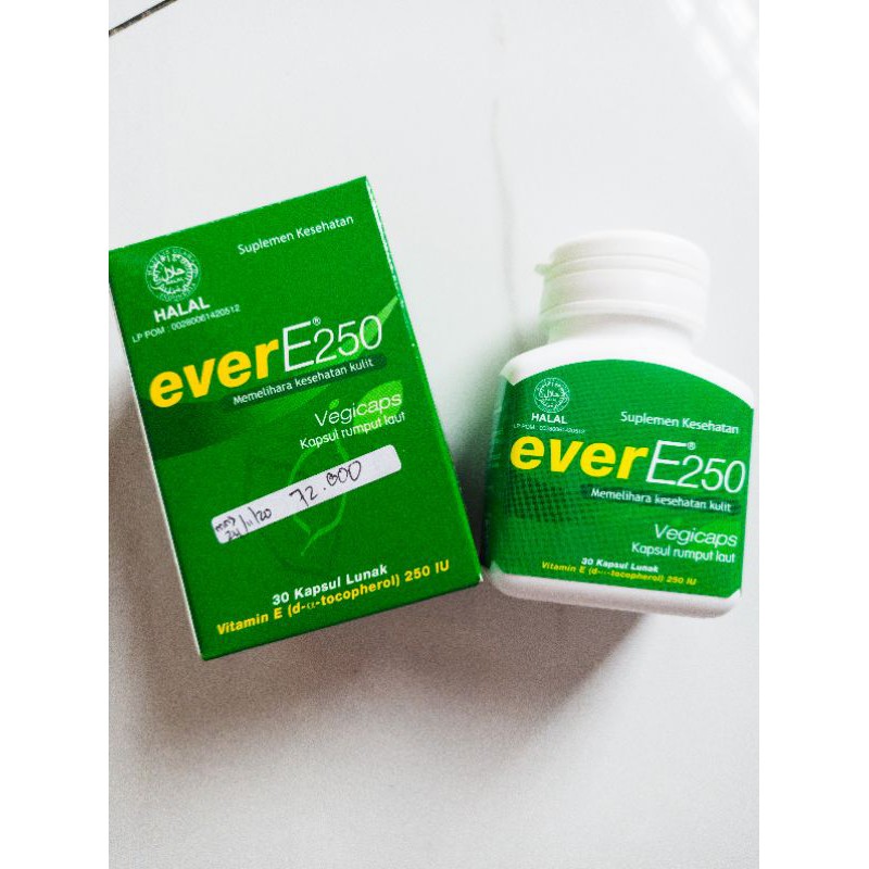 Jual COD - EVER E BOTOL ISI 30 KAPSUL VITAMIN E ORIGINAL | Shopee Indonesia