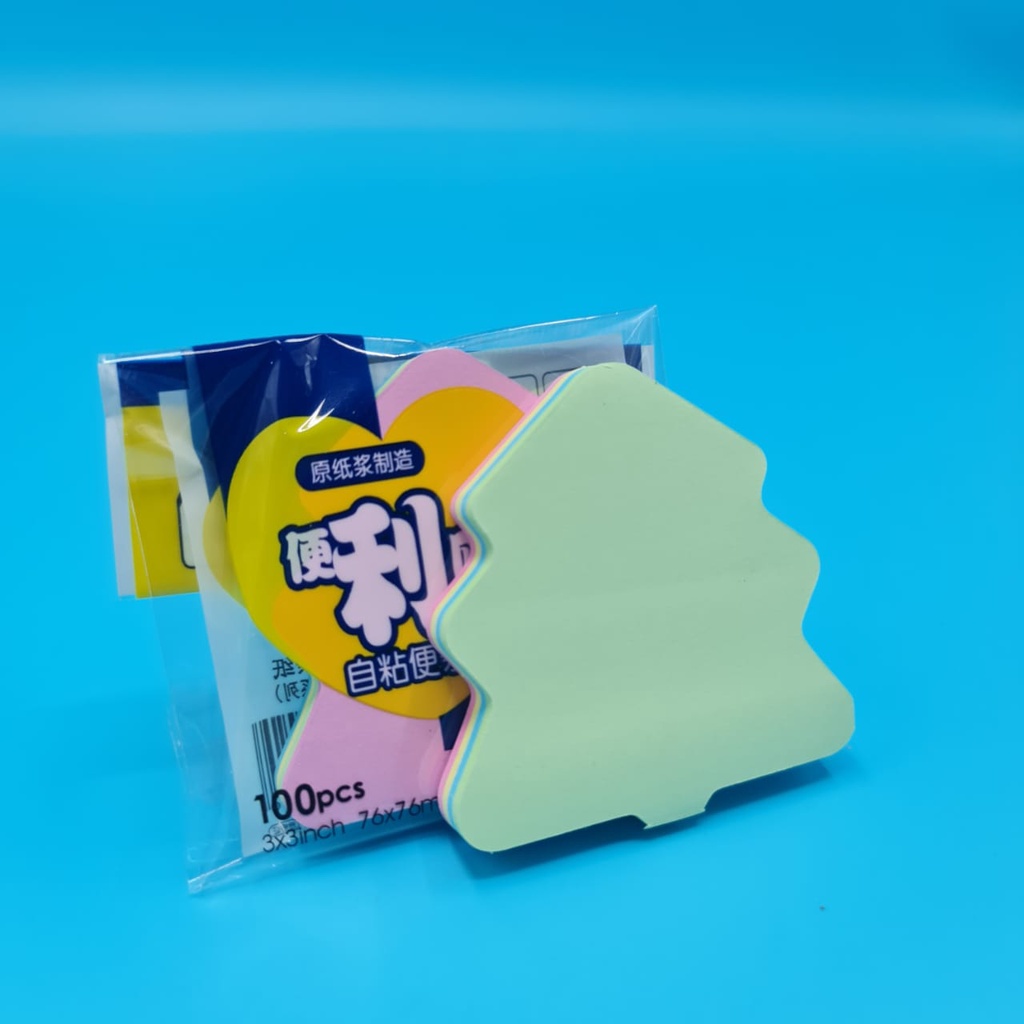 Jual KERTAS CATATAN MEMO KERTAS PENANDA STICKY NOTES BERBAGAI BENTUK ...