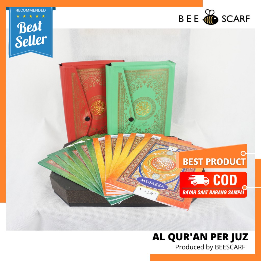 Jual Al-Quran Per Juz Mujazza (15CM X 21CM) Lengkap 30 juzz Bacaan ...