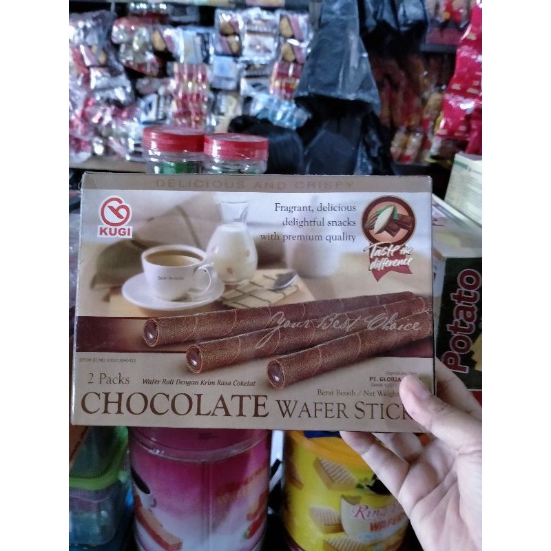 Jual KUGI WAFER STICK RASA 120 GRAM | Shopee Indonesia