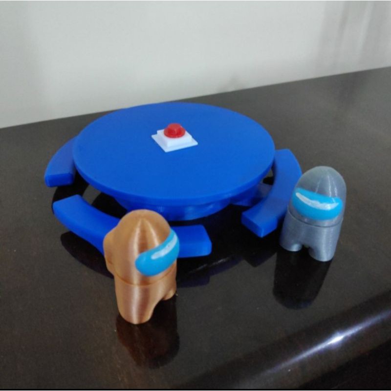 Jual Meja Among Us 3D Print - Emergency Button Table - Among Us Table ...