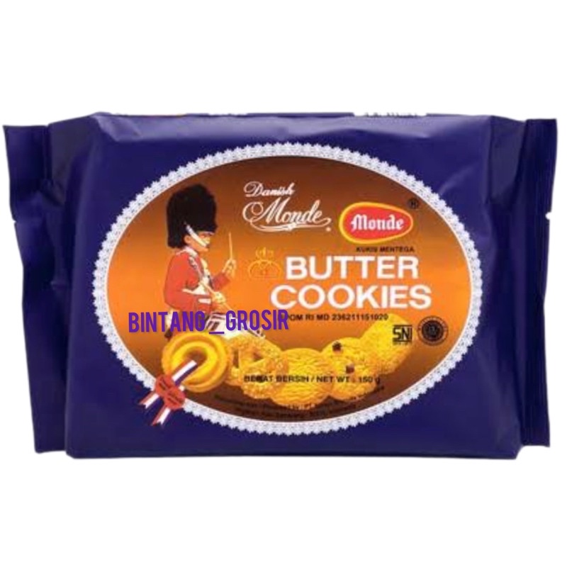 Jual Monde Biskuit Butter Cookies 150 gr / Monde Butter Cookies ...