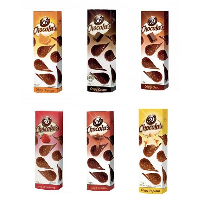 Jual 36 CHOCOLA'S 125GR HAMLET CHOCOLAS COKLAT KRISPY CRISPY CHOCOLATE ...