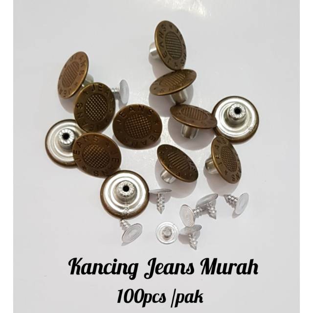 Jual Kancing Jeans Murah (100pcs) | Shopee Indonesia