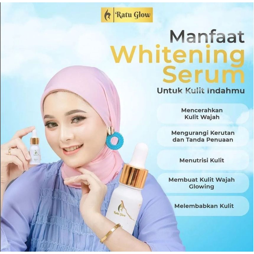 Jual Ratu Glow Ecer Ratu Glow Eceran cream malam Ratu Glow, cream siang Ratu Glow, serum, toner ...