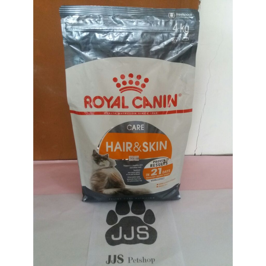 Jual Royal Canin Hair & Skin 4kg Makanan Kucing | Shopee Indonesia