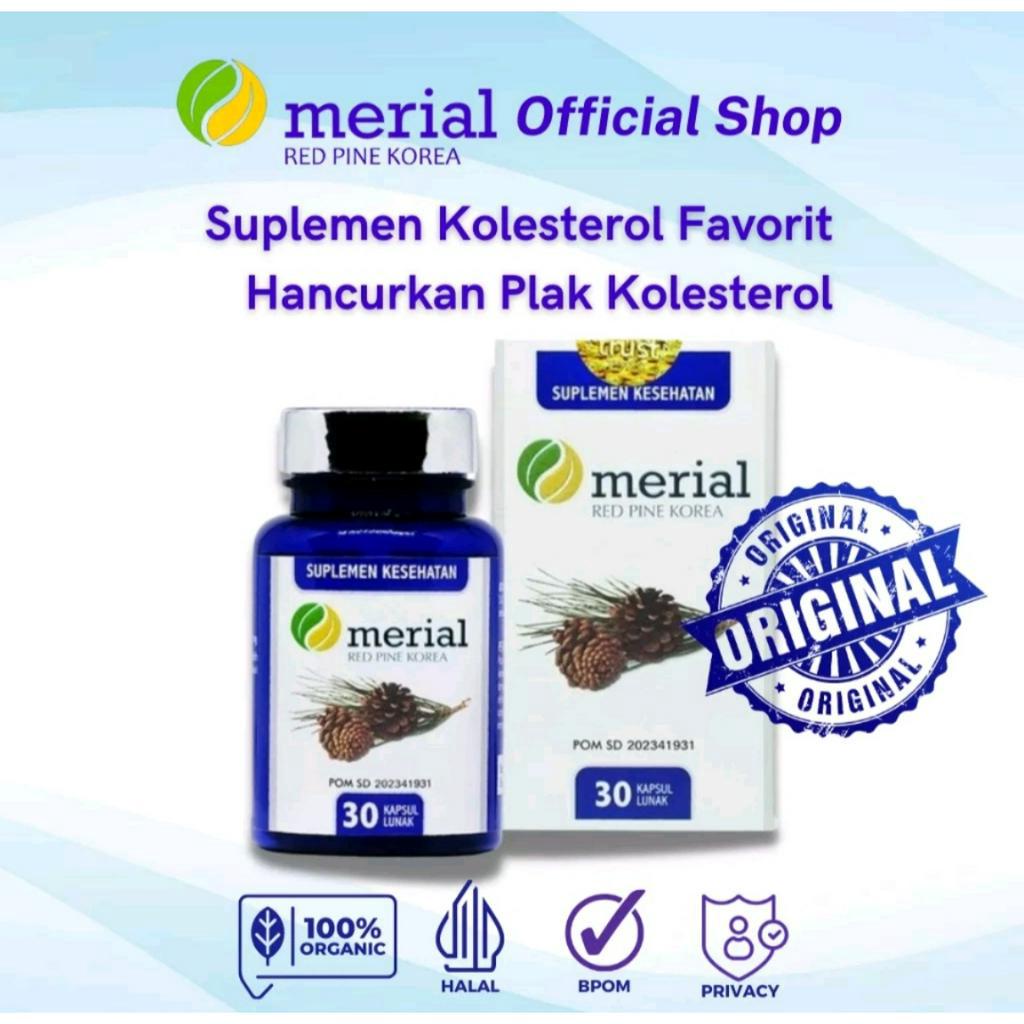 Jual Merial Ride Pine Korea Original BPOM || 1 Botol isi 30 Kapsul || Hancurkan Plak dan ...