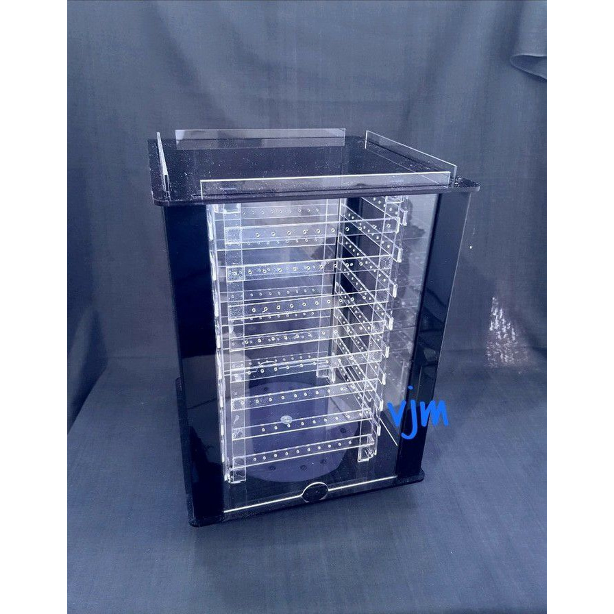 Jual acrylic tempat anting 4sisi kecilakrilik Elegan | Shopee Indonesia