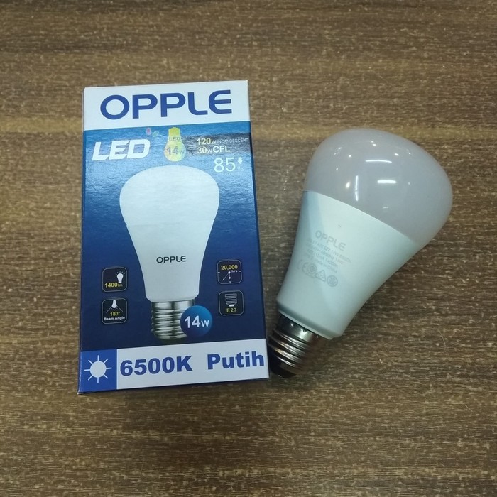 Jual OPPLE LED 14 Watt 14W Lampu Putih 6500K | Shopee Indonesia