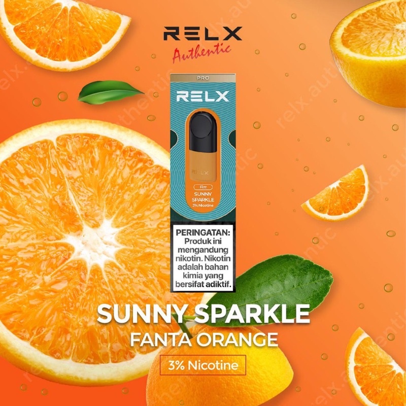Jual RELX PODS PRO Sunny Sparkle Relx infinity Relx Essential Catridge ...