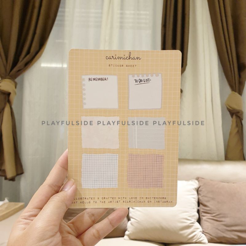 Jual Sticker Sheet FUN NOTES | Shopee Indonesia