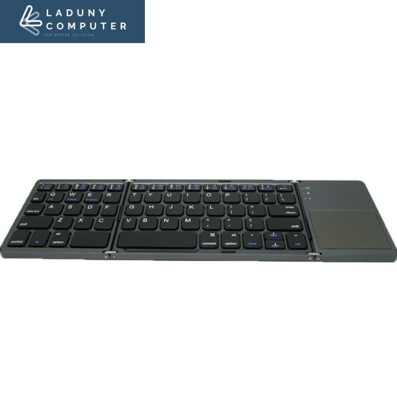 Jual Mini Keyboard Bluetooth Lipat Touchpad Mouse | Shopee Indonesia