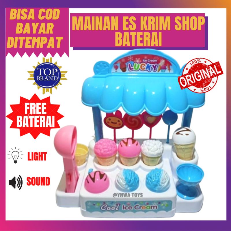 Jual MAINAN ANAK ES KRIM SHOP BATERAI BISA NYALA LAMPU BUNYI BERSUARA ... Jual MAINAN ANAK ES KRIM SHOP BATERAI BISA NYALA LAMPU BUNYI BERSUARA ...